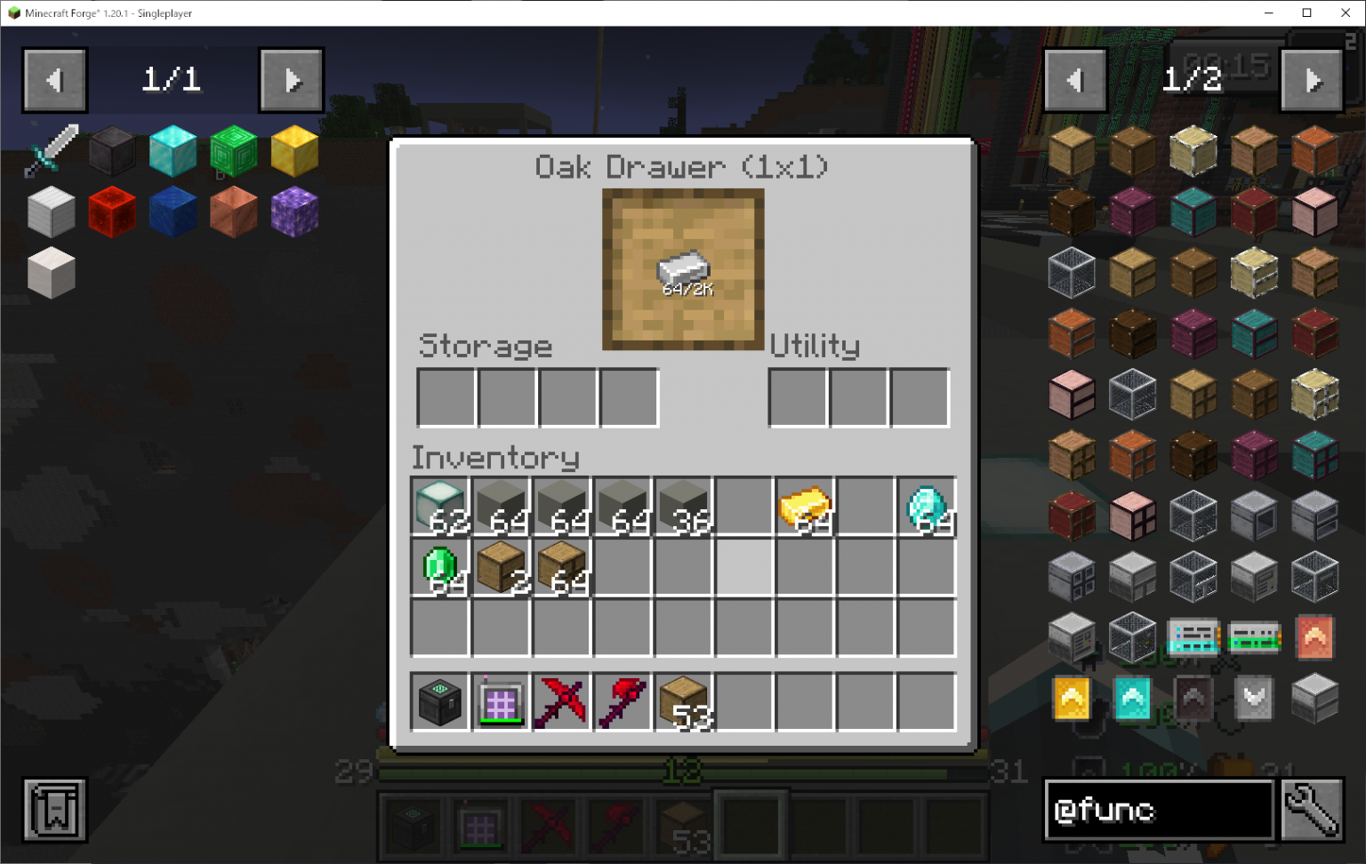 [Minecraft/Mod/Functional Storage/1.20.1] メモ – Extrose による手記